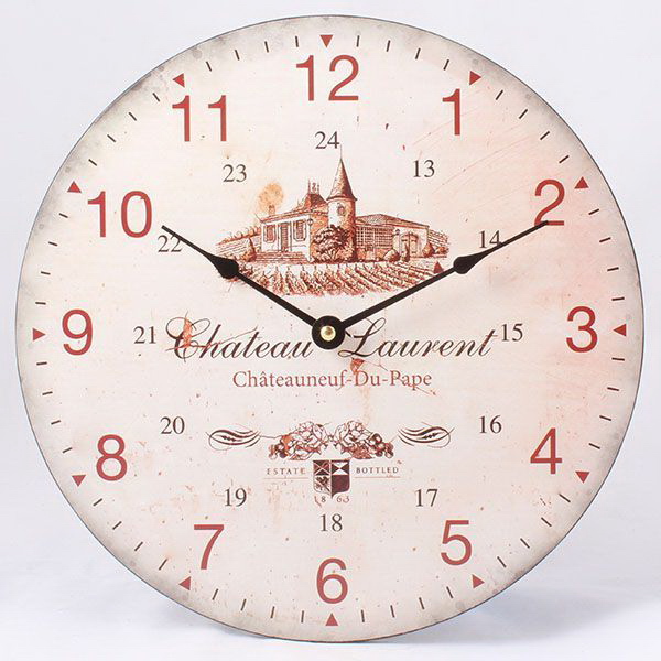 Wooden wall clock 1/20 | dakls.cz