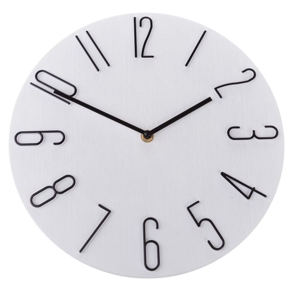 Plastic wall clock, 1/20 | dakls.cz